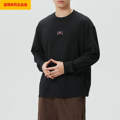 耐克长袖T恤男 26新款运动服装圆领休闲外套针织套头衫透气IO9761