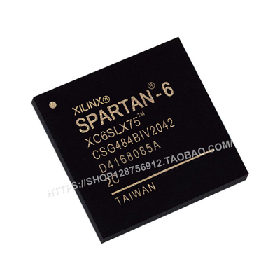 原装正品XC6SLX75-2CSG484C 封装CSBGA-484 现场可编程门阵列IC