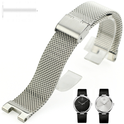 适配CK表带 K1S21120 K1S21102 KIS21100 表带 钢带 配件