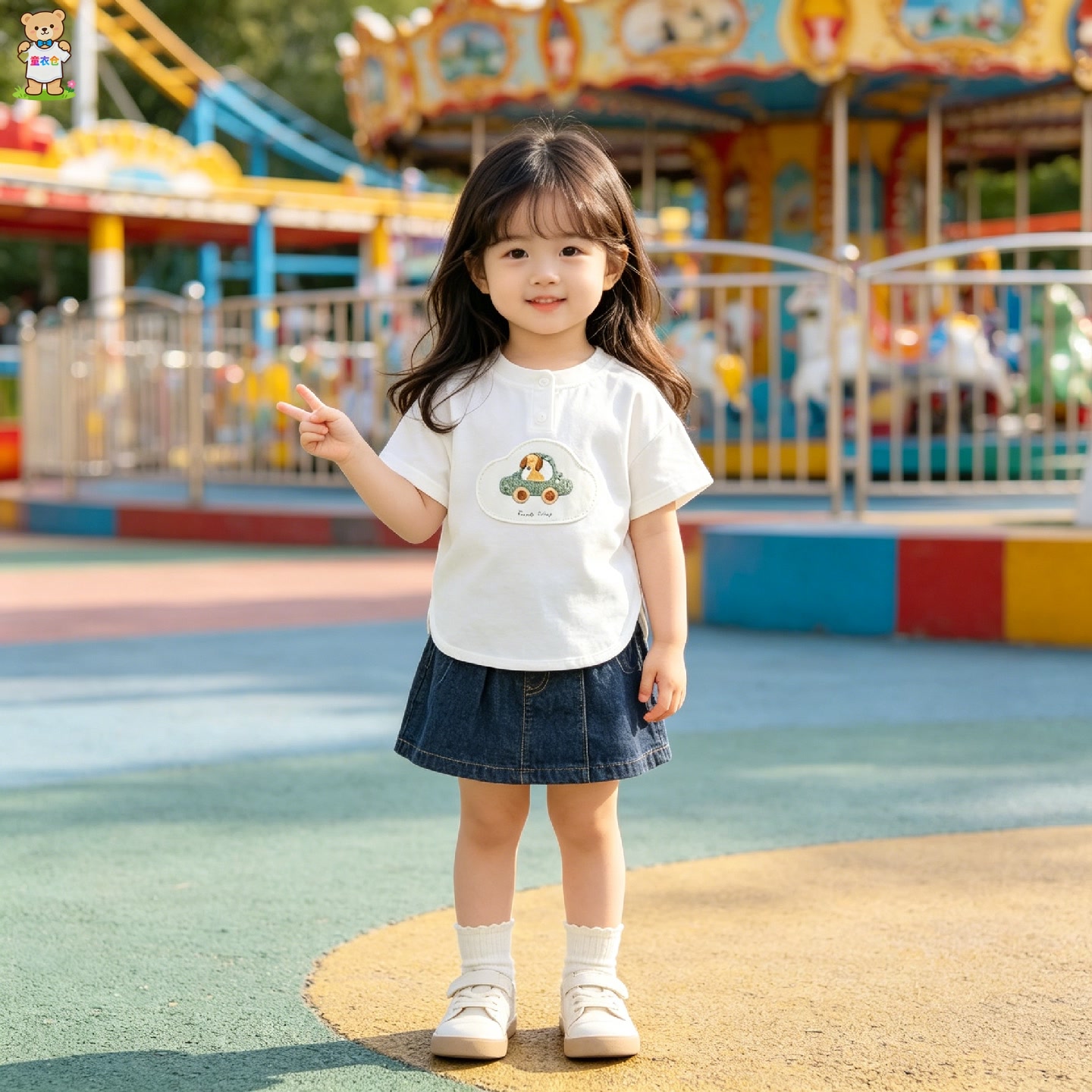 婴幼儿衣服2026夏季新款超萌男女宝宝薄款短袖体恤外出服
