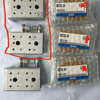 议价SMC滑台气缸MXS12-30(MXSC02)，一可维修翻新