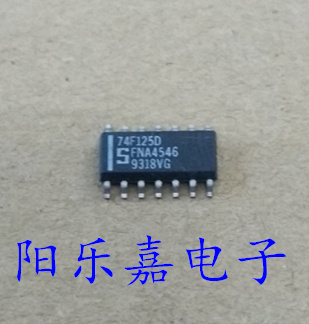 全新逻辑IC 74F125D 74F125SC SN74F125DR 贴片SOP-14 进口原装