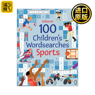 100 Children's Wordsearches Sports 尤斯伯恩100个找词游戏 运动 儿童益智游戏