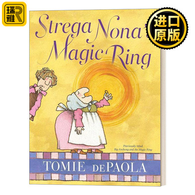 Strega Nonas Magic Ring 巫婆奶奶的魔法戒 英文原版 凯迪克奖得主作品 英文版 进口英语原版书籍