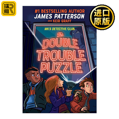 英文原版 Minerva Keen’s Detective Club The Double Trouble Puzzle 密涅瓦?基恩侦探俱乐部2 双重麻烦之谜 儿童系列侦探小说
