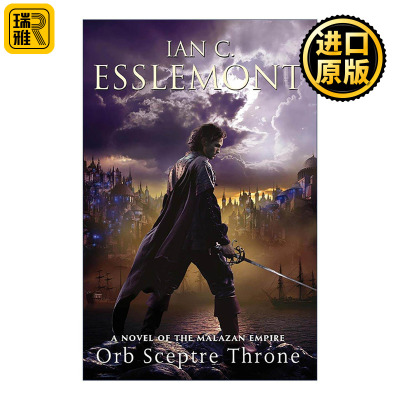 英文原版 Orb Sceptre Throne 球形权杖宝座 玛拉兹帝国奇幻小说 英文版 进口英语原版书籍