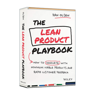 英文原版 The Lean Product Playbook 精益产品开发手册 产品创新六步法 精装 英文版 进口英语原版书籍
