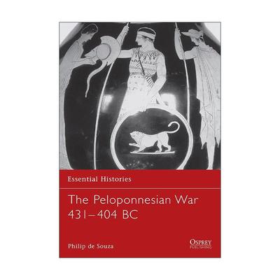 英文原版 The Peloponnesian War 伯罗奔尼撒战争 公元前431–404年 全彩插画战争历史系列 英文版 进口英语原版书籍