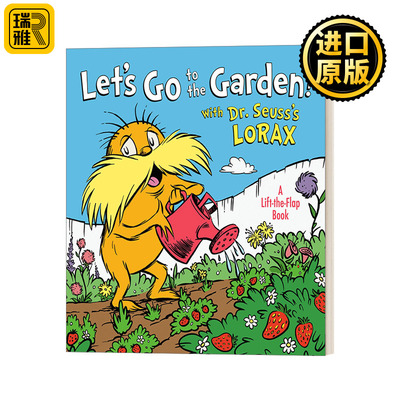 Lets Go to the Garden With Dr Seusss Lorax我们去花园吧 苏斯博士韵文童谣纸板书