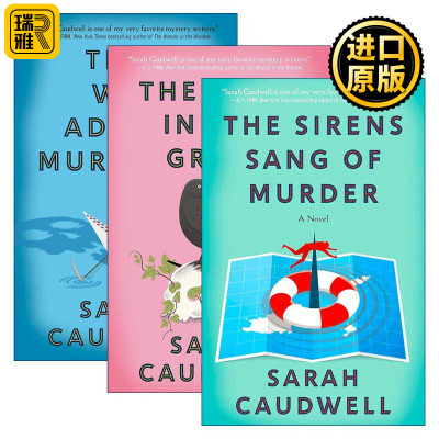 英文原版 Hilary Tamar系列3册 推理小说 Sarah Caudwell 英文版 进口英语原版书籍