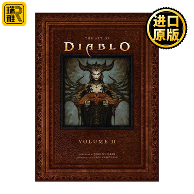 英文原版 The Art of Diablo Volume II 暗黑破坏神 游戏艺术画册设定集2 暴雪 Blizzard 精装 英文版 进口英语原版书籍