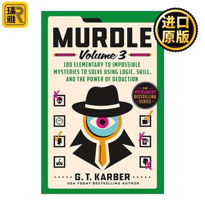 英文原版 Murdle Volume 3 谋杀谜团第3卷 英文版 进口英语原版书籍