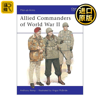 英文原版 Allied Commanders of World War II 二战盟军指挥官 历史上的军队系列 英文版 进口英语原版书籍