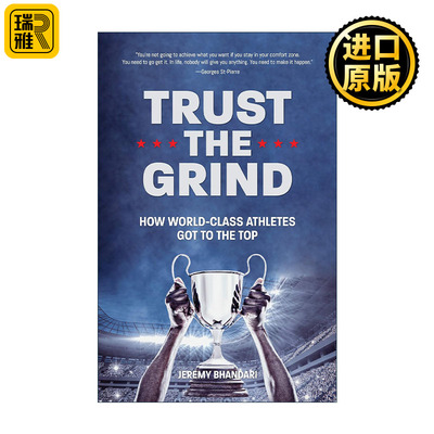 英文原版 Trust the Grind 相信磨练 运动员是如何到达顶峰的 NBA贾森·基德 格斗 Jeremy Bhandari 英文版 进口英语原版书籍