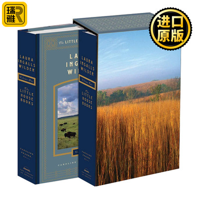 英文原版 Laura Ingalls Wilder The Little House Books The LOA Collection小木屋 两本盒装套装 精装美国文库 英文版进口英语书