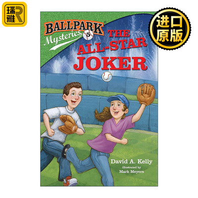 英文原版 Ballpark Mysteries #5 The All-Star Joker 棒球场之谜05 全明星小丑 儿童推理章节桥梁故事书 英文版进口英语原版书籍