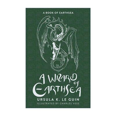 英文原版 A Wizard of Earthsea 地海传说1 地海巫师 The Earthsea系列 经典奇幻小说精装 英文版 进口英语原版书籍