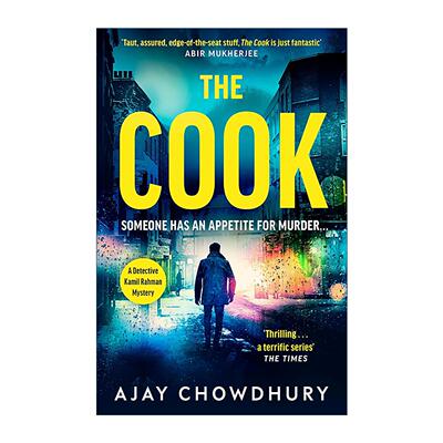 英文原版 The Cook 厨师 Ajay Chowdhury畅销侦探小说 退休侦探卡米尔?拉赫曼系列2 英文版 进口英语原版书籍