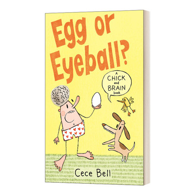 英文原版 Chick and Brain Egg or Eyeball 小鸡与大脑2 搞笑幽默 英文版 进口英语原版书籍
