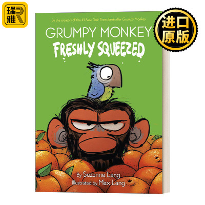 英文原版 Grumpy Monkey Freshly Squeezed: A Graphic Novel Chapter Book 暴怒猴漫画版1 全彩绘本图画书 情绪控制 精装