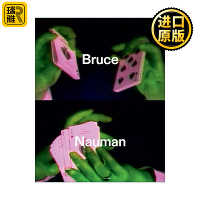 正版 Bruce Nauman 当代艺术家布鲁斯·诺曼  Tate泰特现代美术馆展览目录回顾图书 英文原版 进口英语书籍