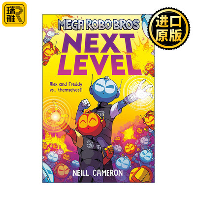 英文原版 Mega Robo Bros 5 Next Level 超级机器兄弟5 下一挑战 Neill Cameron少儿漫画 英文版 进口英语原版书籍