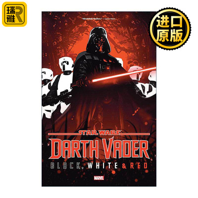 英文原版 Star Wars Darth Vader Black White & Red 星球大战 达斯·维达 黑白红 大开本收藏版 漫威漫画 Jason Aaron 英文版