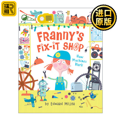 Franny's Fix-It Shop 弗兰妮的维修店 儿童精装环保绘本 故事图画书 爱护地球 Ed Miller