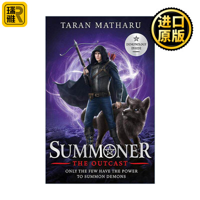 英文原版 Summoner The Outcast 召唤师前传 青少年奇幻动作冒险小说 英文版 进口英语原版书籍