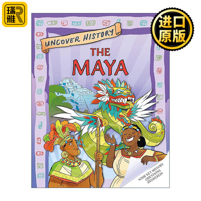 英文原版 Uncover History The Maya 揭秘历史 玛雅文化儿童人文科普百科 英文版 进口英语原版书籍