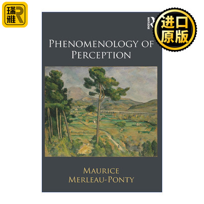 正版 Phenomenology of Perception 感知现象学  莫里斯梅洛庞蒂 英文原版 进口英语书籍