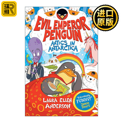英文原版 Evil Emperor Penguin Antics in Antarctica 邪恶皇帝企鹅 南极闹剧 儿童漫画 英文版 进口英语原版书籍