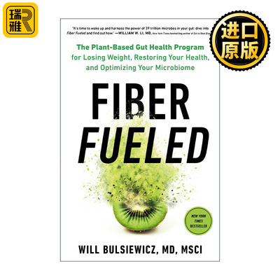 英文原版 Fiber Fueled 膳食纤维 28天纤维饮食食谱 逆转疾病 延缓衰老 吃出健康力 Will Bulsiewicz 精装