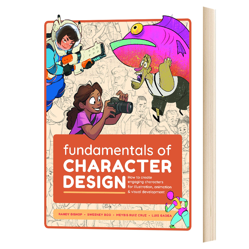 角色设计基础英文原版