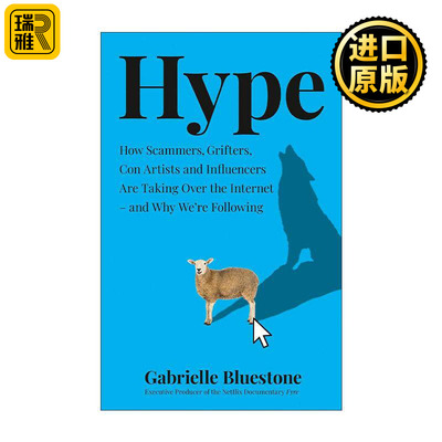 英文原版 Hype 炒作 互联网时代为何处处是骗局 Gabrielle Bluestone 英文版 进口英语原版书籍