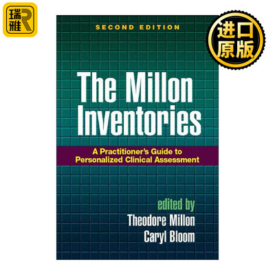 英文原版 The Millon Inventories 自我评估 第2版 精装 哈佛医学院 迈阿密大学名誉教授Theodore Millon 英文版进口英语原版书籍