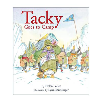 英文原版 Tacky Goes to Camp 塔奇去露营 海伦莱斯特 英文版 进口英语原版书籍