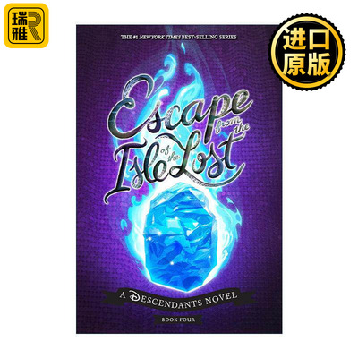 英文原版 Escape from the Isle of the Lost The Descendants 后裔系列4 逃离迷失岛 儿童奇幻小说 Melissa de la Cruz 精装