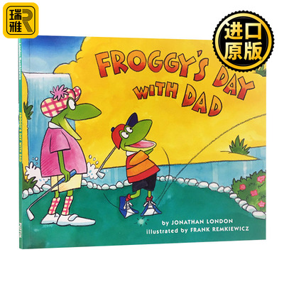 小青蛙弗洛格爸爸的一天英文原版