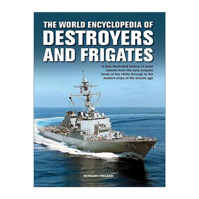 英文原版 World Enc Of Destroyers And Frigates 世界驱逐舰与护卫舰百科 精装 英文版 进口英语原版书籍