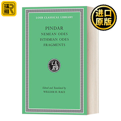 Nemean Odes. Isthmian Odes. Fragments  品达Pindar 尼米亚赛会颂歌 原文希英对照版 洛布古典丛书 精装