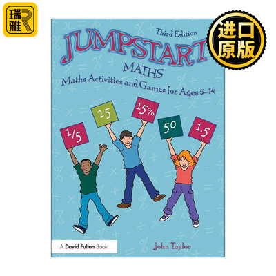 英文原版 Jumpstart Maths 提升数学 5-14岁儿童活动与游戏 第3版 英文版 进口英语原版书籍