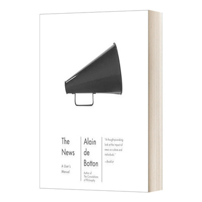 英文原版 The News A User's Manual 新闻的骚动 英文版 Alain De Botton 进口英语原版书籍
