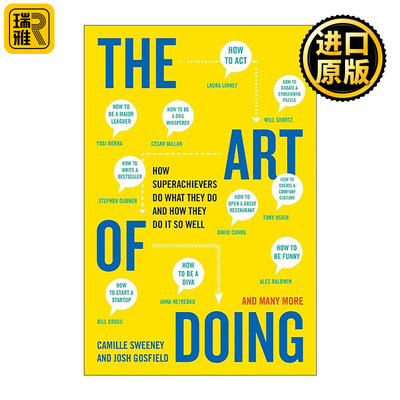 英文原版 The Art of Doing Nothing 行动的艺术 超级成功者脱颖而出的秘诀 Camille Sweeney 英文版 进口英语原版书籍