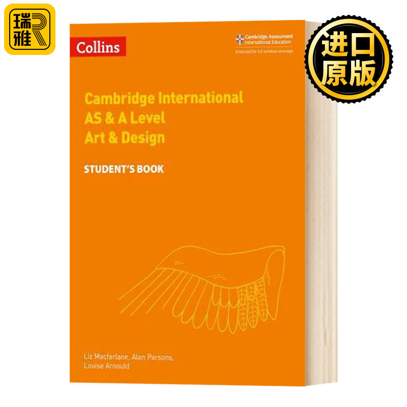 剑桥国际AS&A级艺术与设计专业学生用书英文原版 Cambridge International AS& A Level Art ...