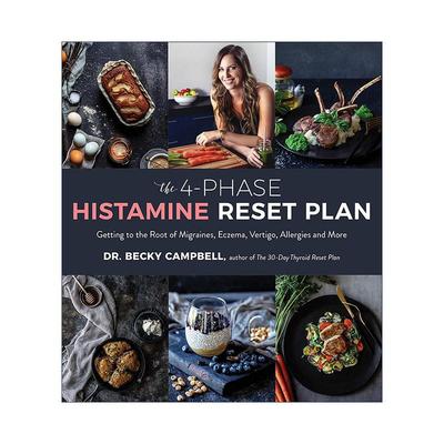 英文原版 The 4-Phase Histamine Reset Plan 4阶段组胺重置计划 深入探究偏头痛 湿疹 眩晕 过敏等的根源 进口英语原版书籍