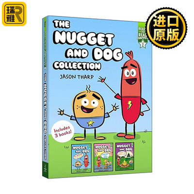 The Nugget and Dog Collection (Boxed Set) 努格特和狗3册盒装 分级阅读漫画版  Ready-to-Read Graphics Level 2