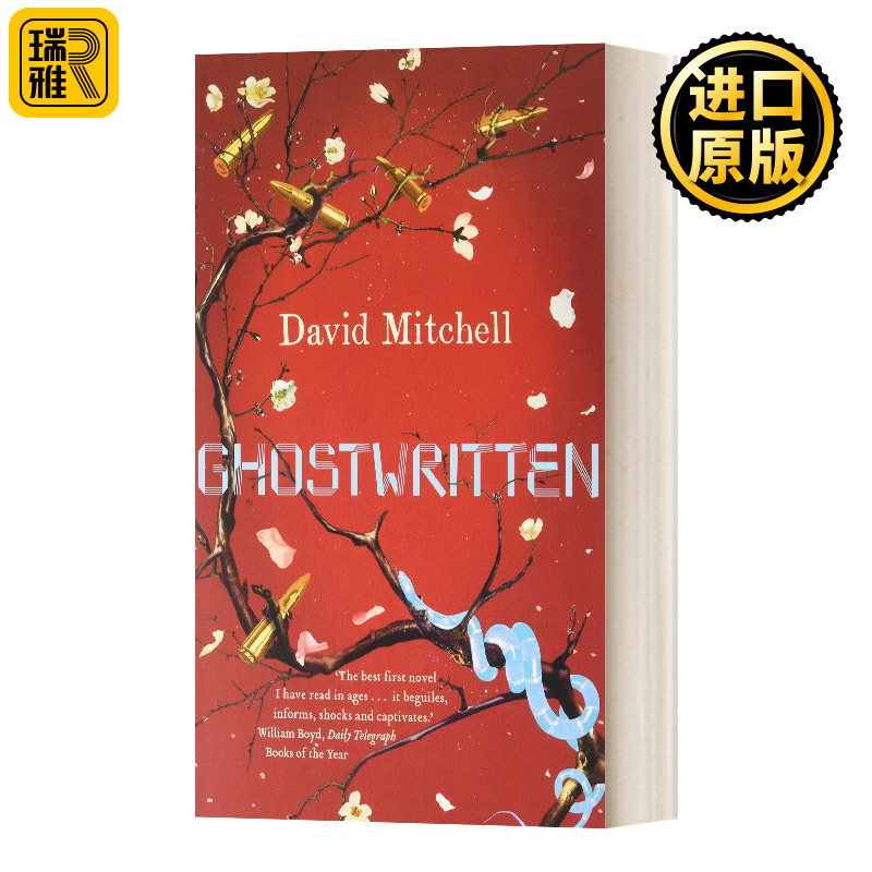 英文原版 Ghostwritten幽灵代笔大卫·米切尔莱斯文学奖英文版 David Mitchell进口英语原版书籍_虎窝淘