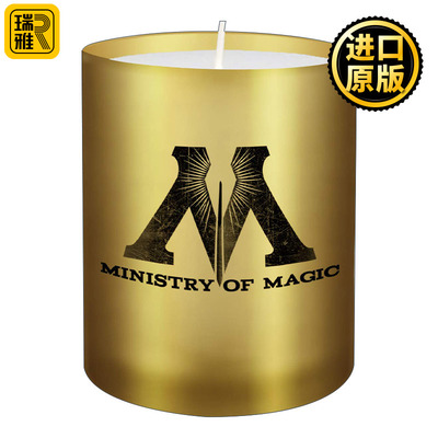英文原版 Harry Potter: Ministry of Magic Glass Votive Candle 85