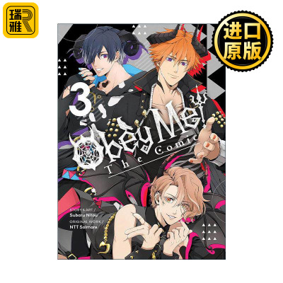 英文原版 Obey Me The Comic Vol.3 服从我 卷三 乙女向恋爱游戏改编漫画 NTT Solmare 英文版 进口英语原版书籍